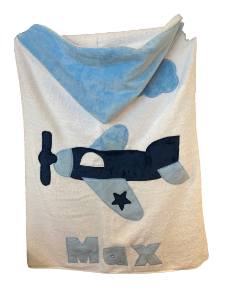 KokoBaby Airplane Towel – Sprout Kids